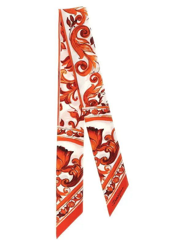 Dolce & Gabbana Bandeau 'maiolica - Orange