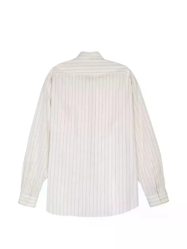 GRIFONI Striped Chest-pocket Shirt