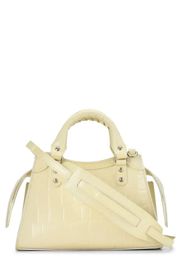 Balenciaga Embossed Neo Classic City Bag