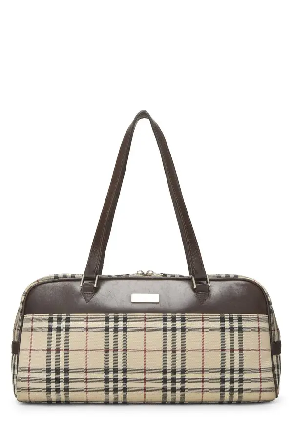 Burberry Long Bowler Bag