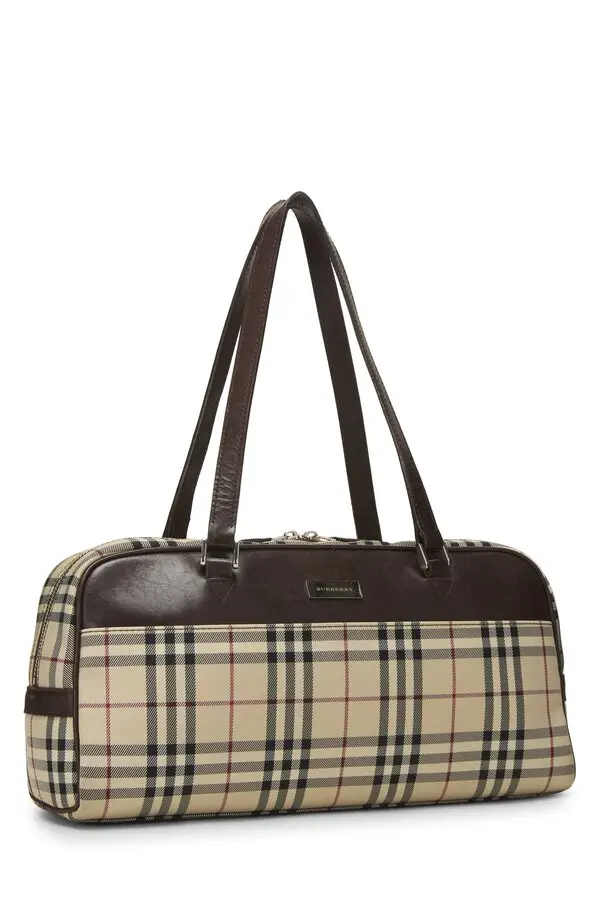 Burberry Long Bowler Bag