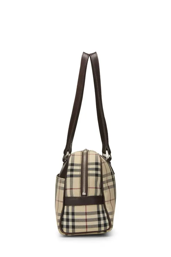 Burberry Long Bowler Bag