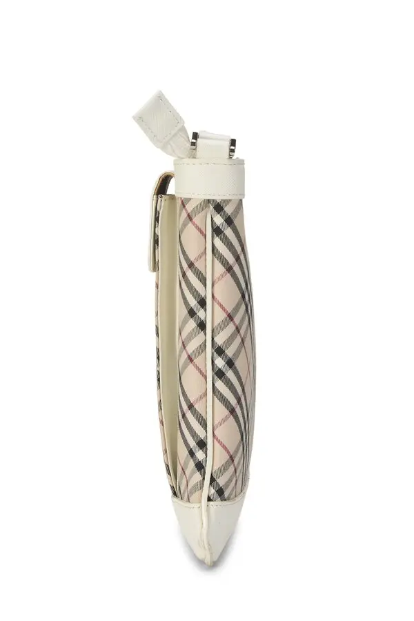 Burberry House Check Nylon Vertical Messenger