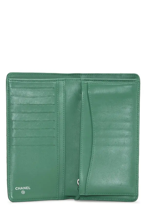 Chanel Quilted Lambskin Classic Long Yen Wallet