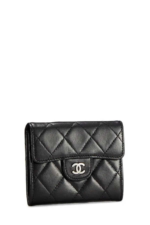 Chanel Lambskin Classic Flap Card Holder