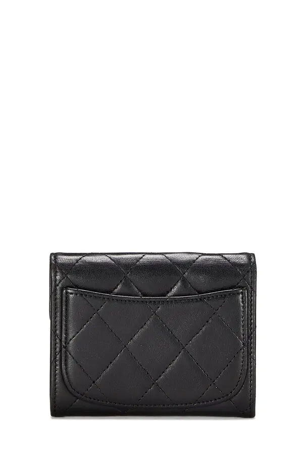 Chanel Lambskin Classic Flap Card Holder