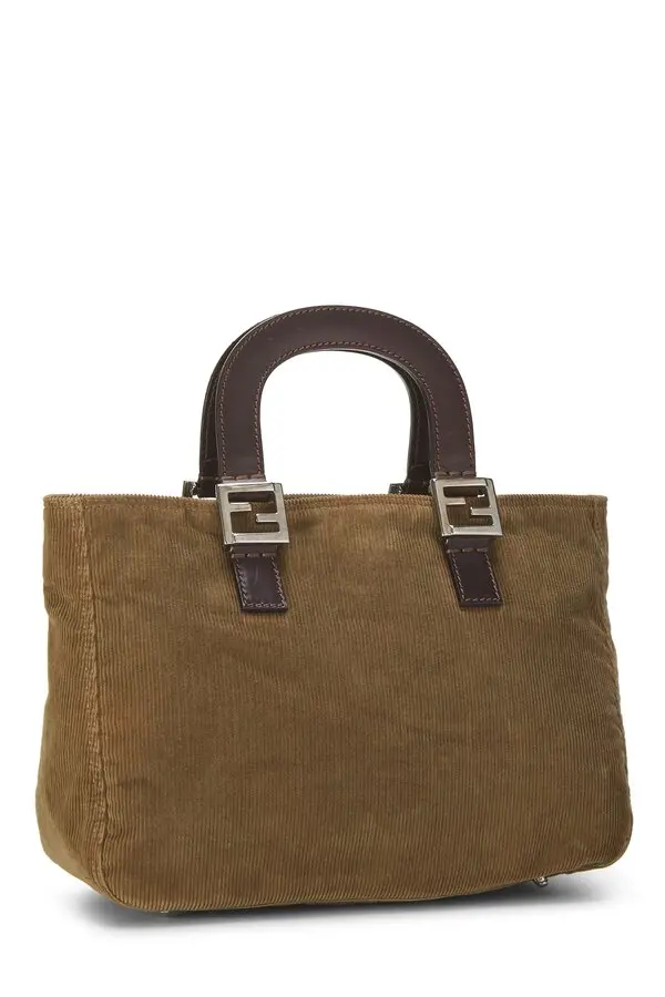 Fendi Corduroy Handbag