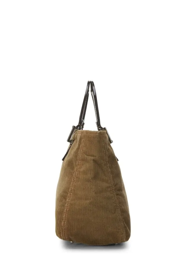 Fendi Corduroy Handbag