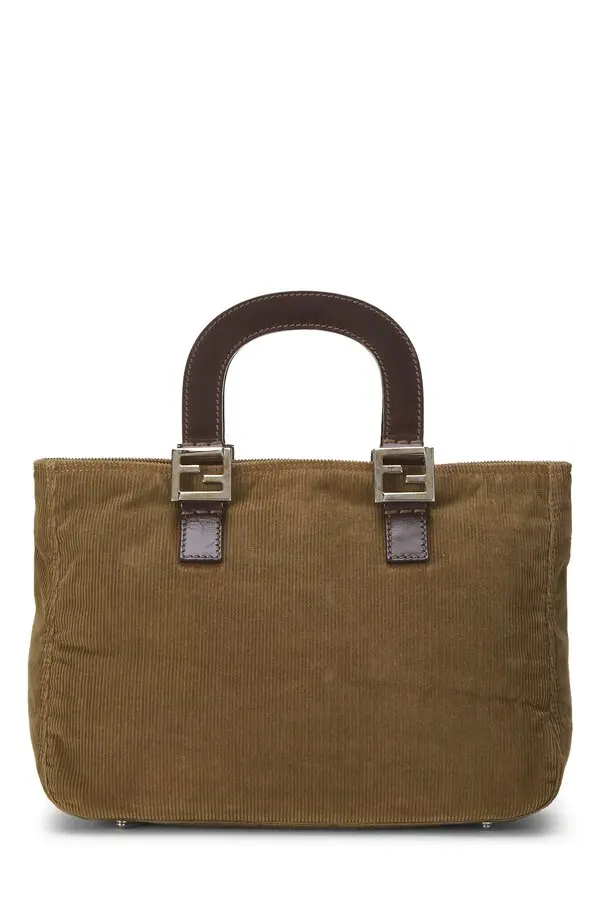 Fendi Corduroy Handbag