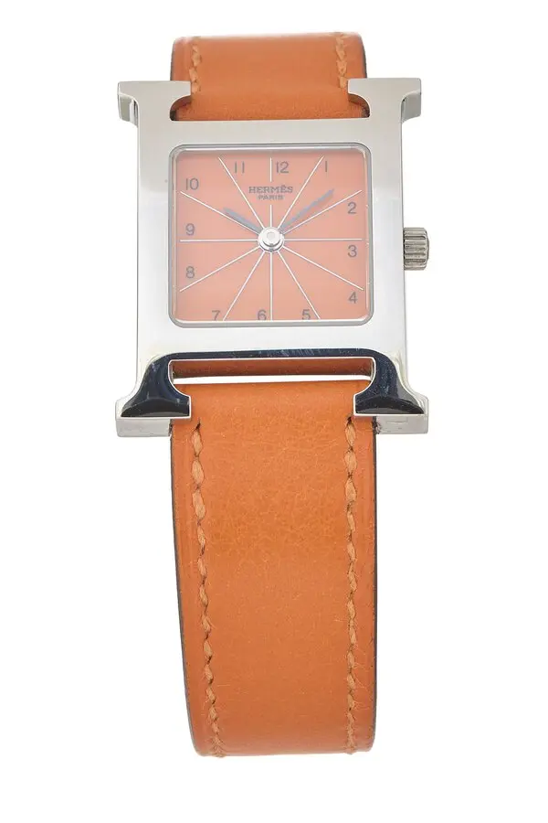 Hermès Heure H Watch - Orange