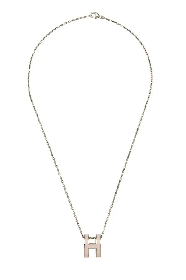 Hermès Pop H" Necklace - Pink