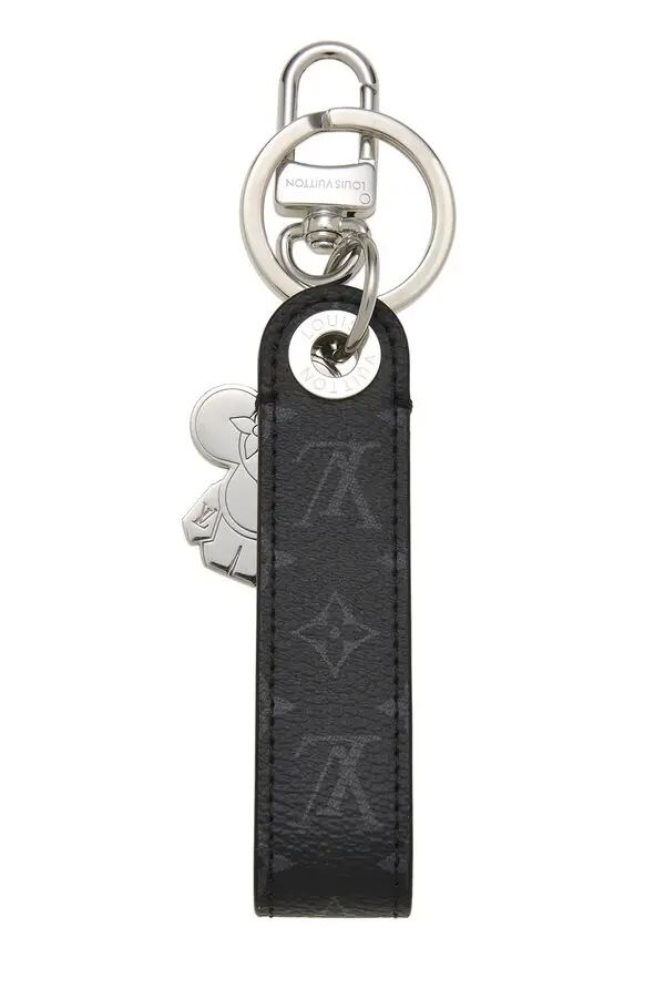 LOUIS VUITTON Monogram Eclipse Vivienne Dragonne Key Holder