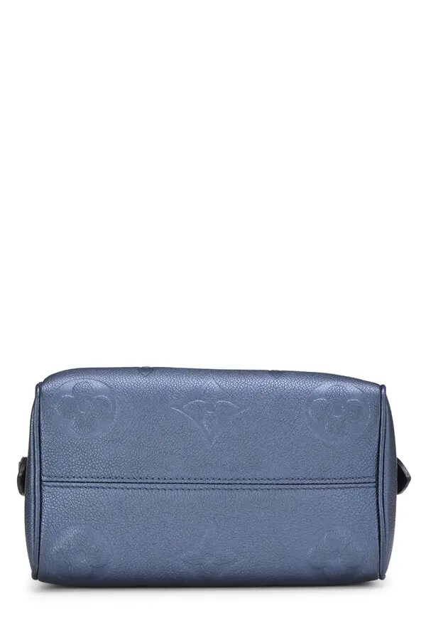LOUIS VUITTON Metallic Monogram Empreinte Speedy Bandouliere 20