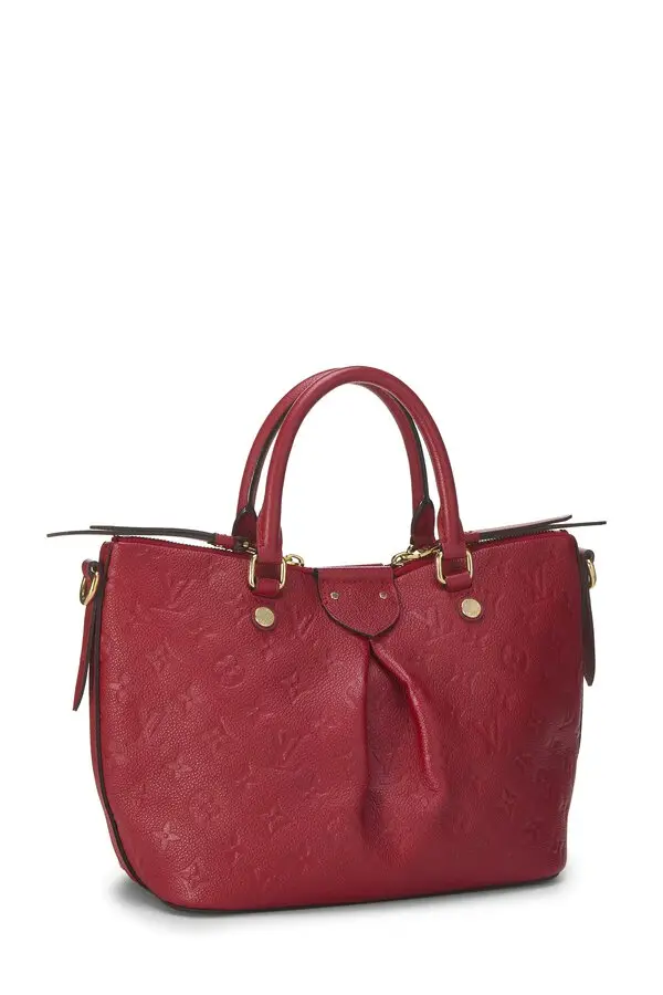 LOUIS VUITTON Monogram Empreinte Mazarine Satchel
