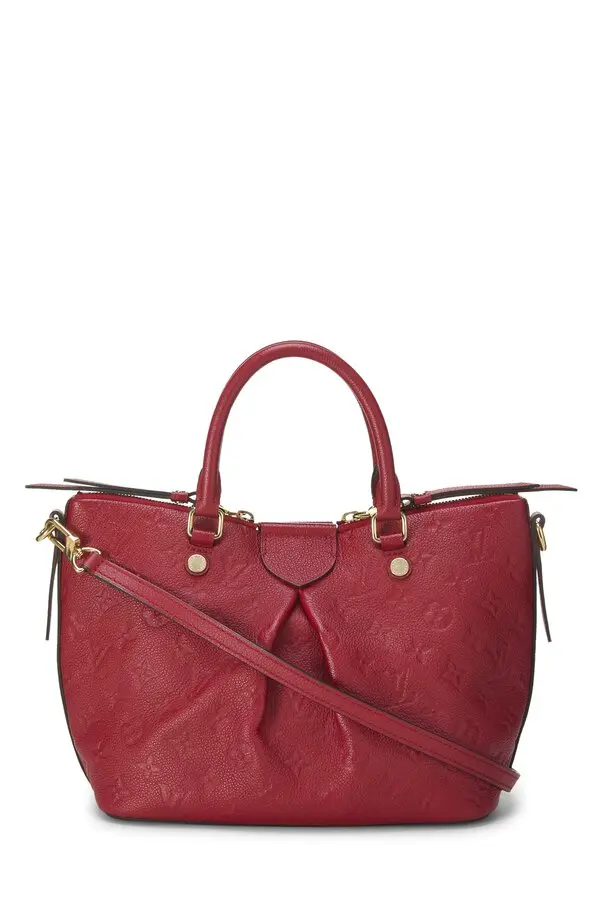 LOUIS VUITTON Monogram Empreinte Mazarine Satchel
