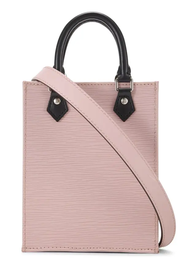 LOUIS VUITTON Sac Plat Nm Epi Leather Bag
