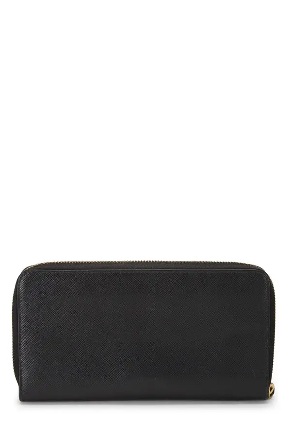 Prada Saffiano Zip Wallet