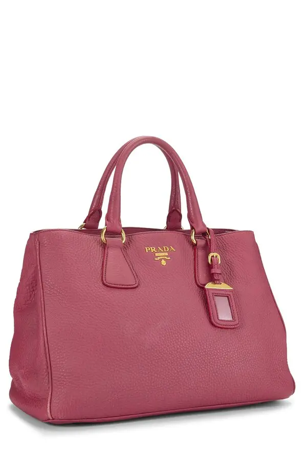 Prada Vitello Daino Convertible Handle Bag