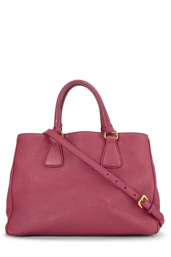 Prada Vitello Daino Convertible Handle Bag