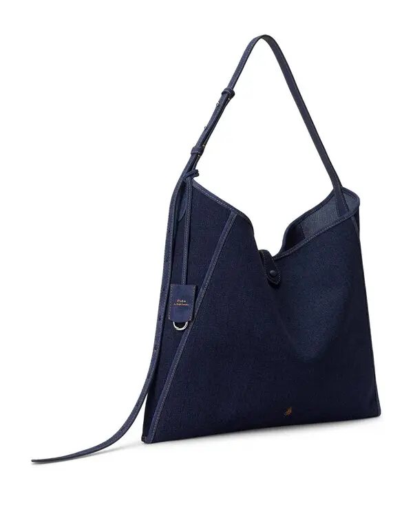 Polo Ralph Lauren Polo Play Denim Messenger Tote