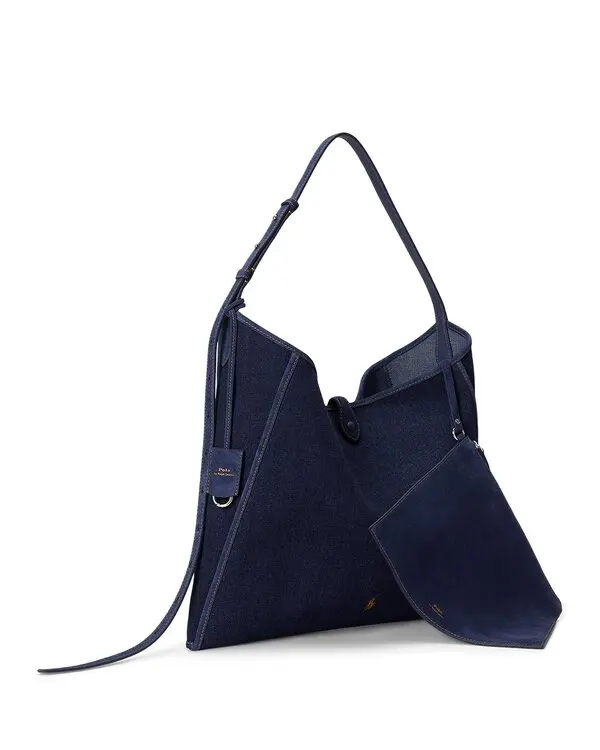 Polo Ralph Lauren Polo Play Denim Messenger Tote