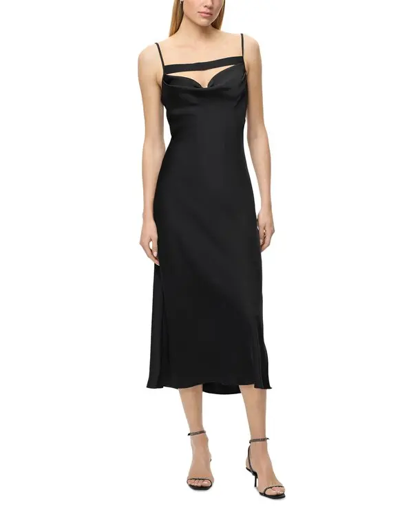 Herve Leger The Brinley Satin Dress