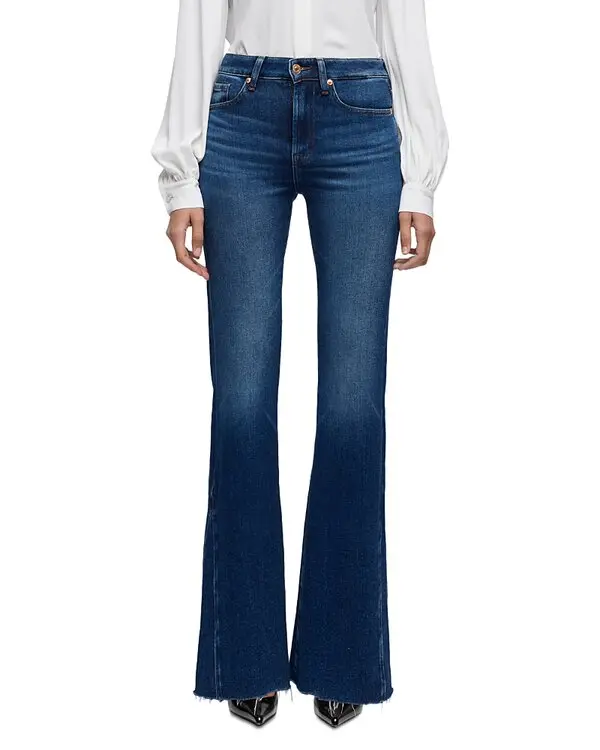 7 For All Mankind The Leggy High Rise Bootcut Jeans - Current
