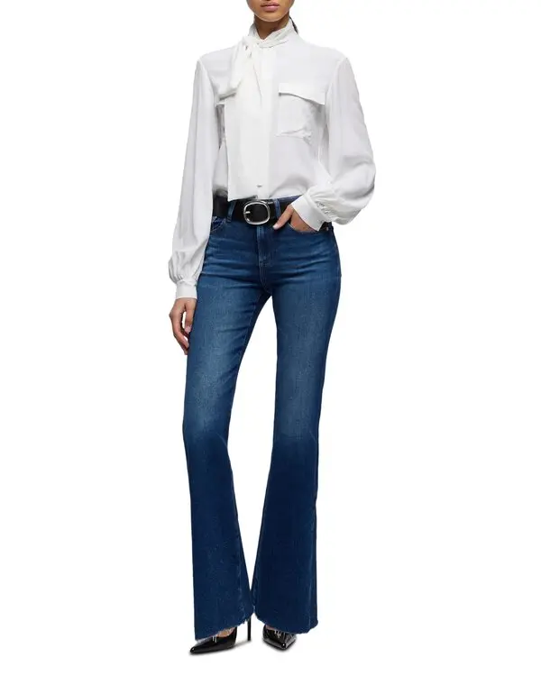 7 For All Mankind The Leggy High Rise Bootcut Jeans - Current