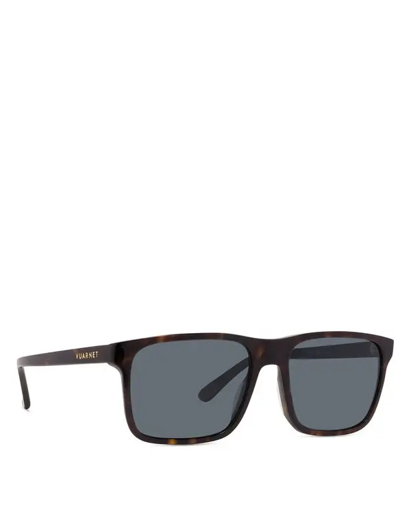 Vuarnet Rectangular Sunglasses, 57mm