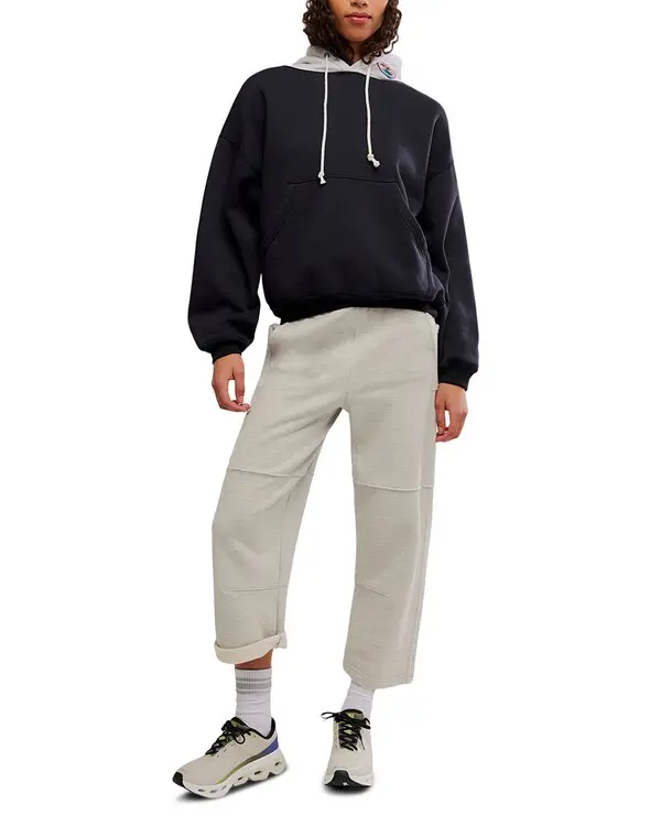 Free People Patch Hoodie