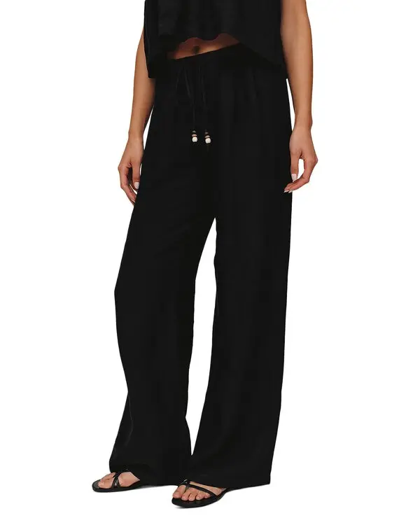 Bella Dahl Beaded Drawstring Beach Pants