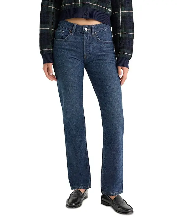 Good American Vintage Straight Jeans - Indigo