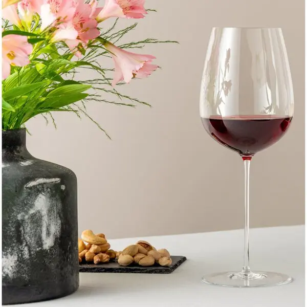 LUIGI BORMIOLI Sapienta Bordeaux Glasses, Set Of 2