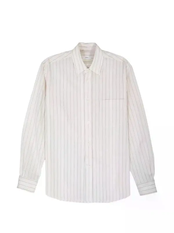 GRIFONI Striped Chest-pocket Shirt