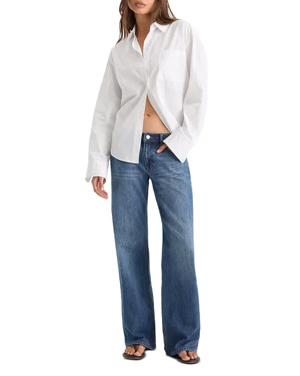 Good American Vintage Low Loose Jeans