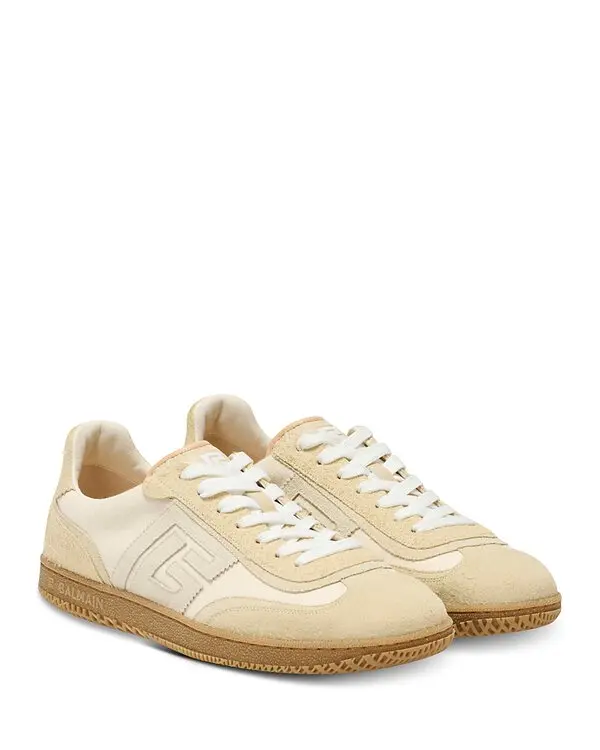 Balmain Swan Sneakers - Cream