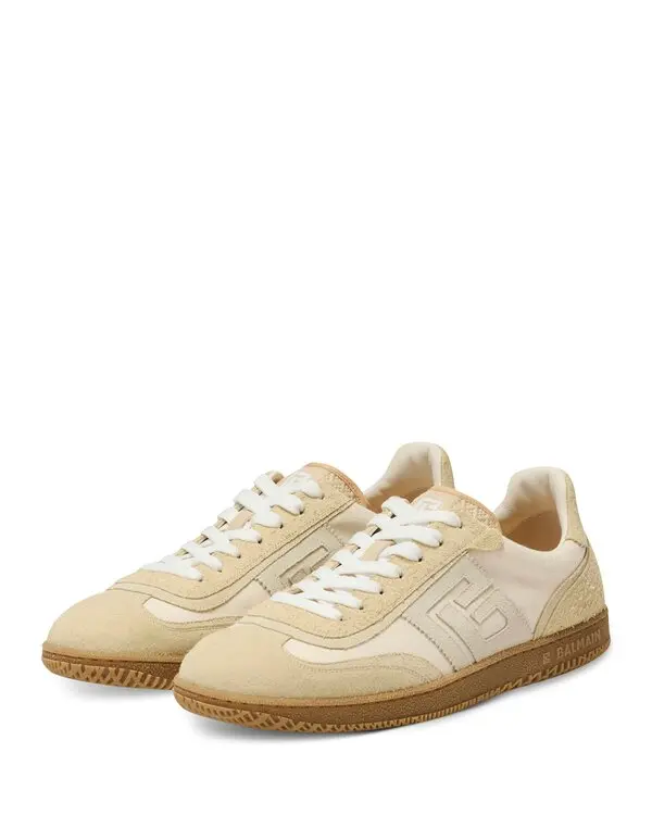 Balmain Swan Sneakers - Cream