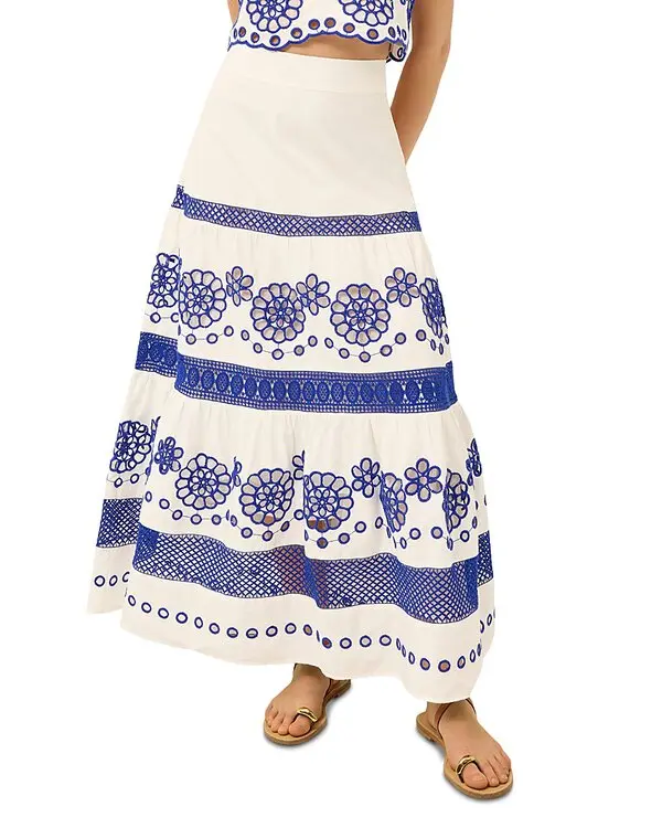 MARIE OLIVER Quelle Skirt - Bluejay
