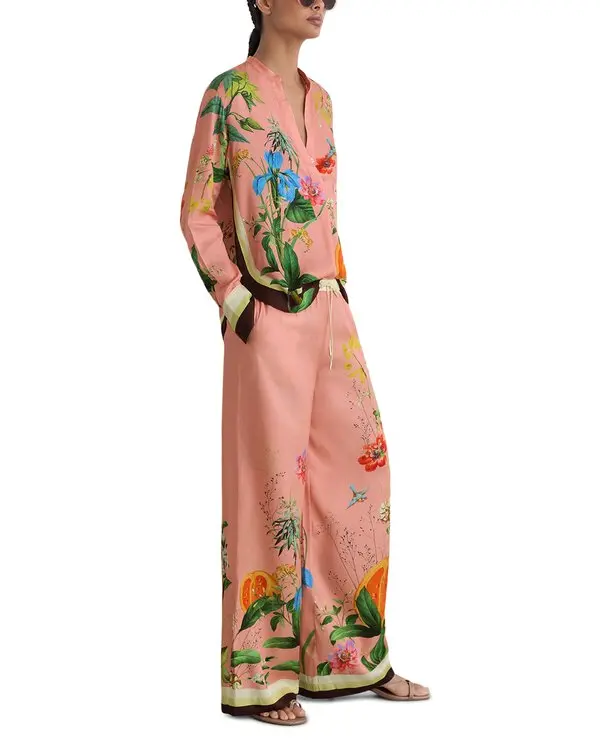 REISS Milos Wide Leg Pants