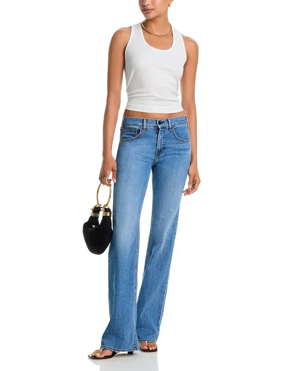 ASKK NY Cool Cat Low Rise Straight Jeans