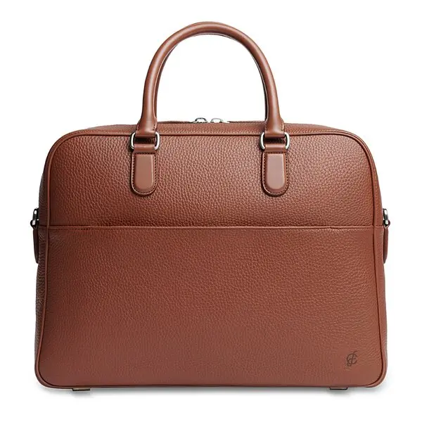 CARL FRIEDRIK Dunloe Briefcase - Chestnut