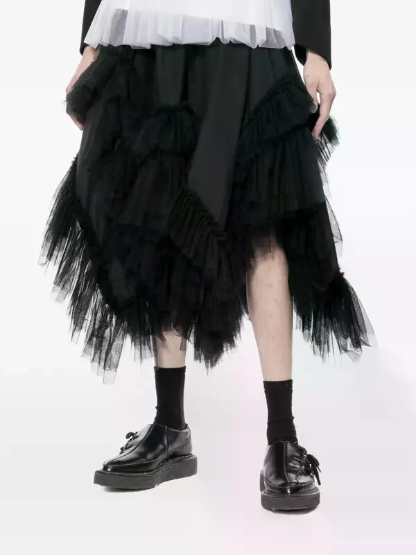 Noir Kei Ninomiya Ruffled Skirt