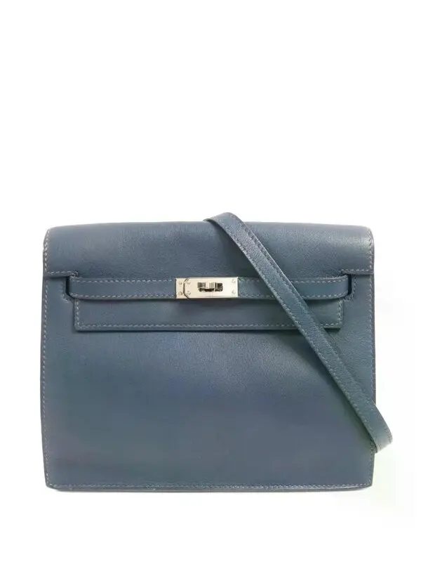 Hermès Kelly Dance Shoulder Bag - Blue