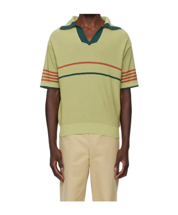 BODE Palmer Knitted Polo Shirt