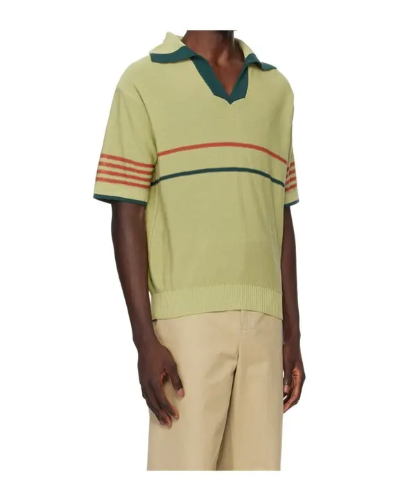 BODE Palmer Knitted Polo Shirt