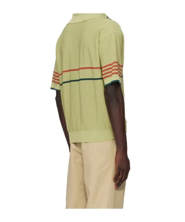 BODE Palmer Knitted Polo Shirt