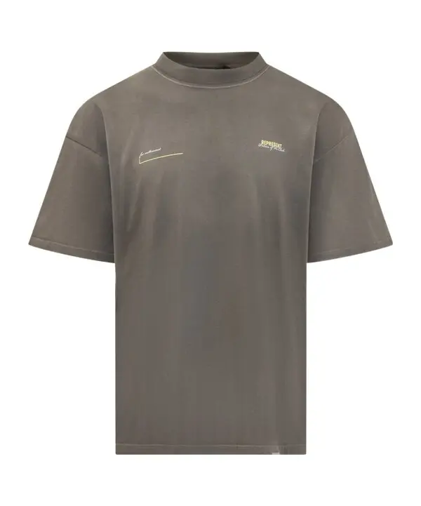 REPRESENT Crew Neck T-shirt - Gray