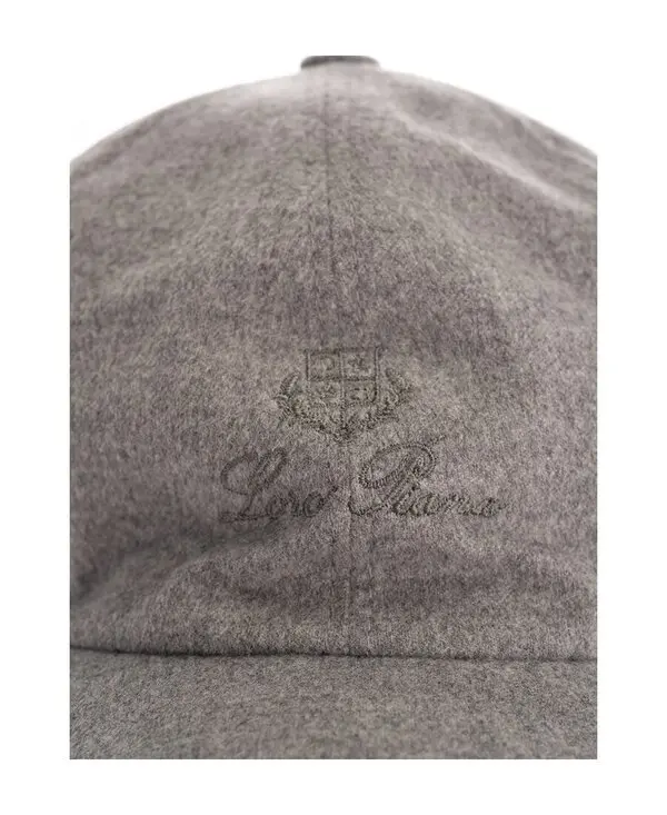 Loro Piana Baseball Cap With Embroidered Logo
