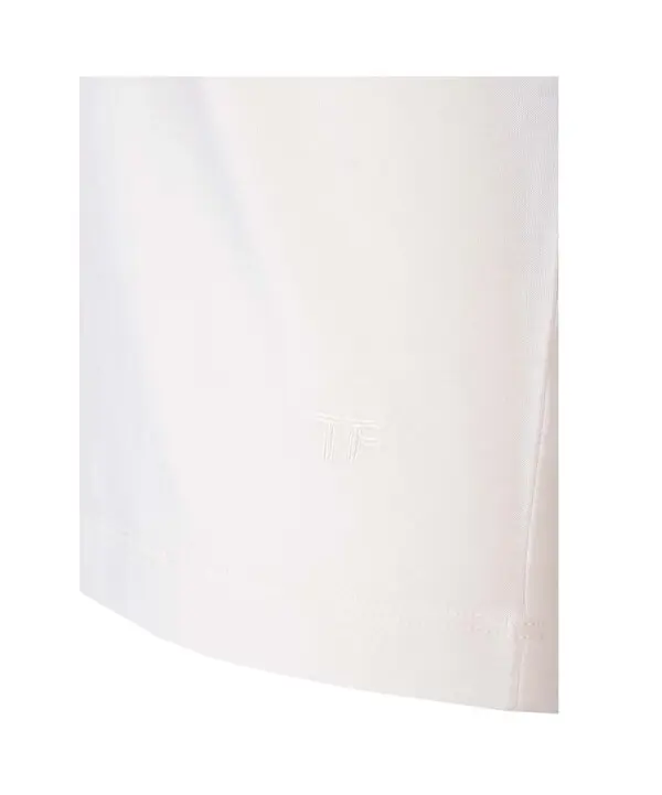 TOM FORD Long-sleeved Crewneck T-shirt - White