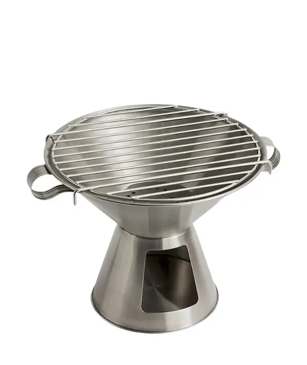 HAY Portable Steel Barbecue - Silver